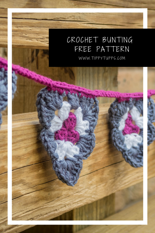 Crochet Bunting – Free Pattern - tippytupps